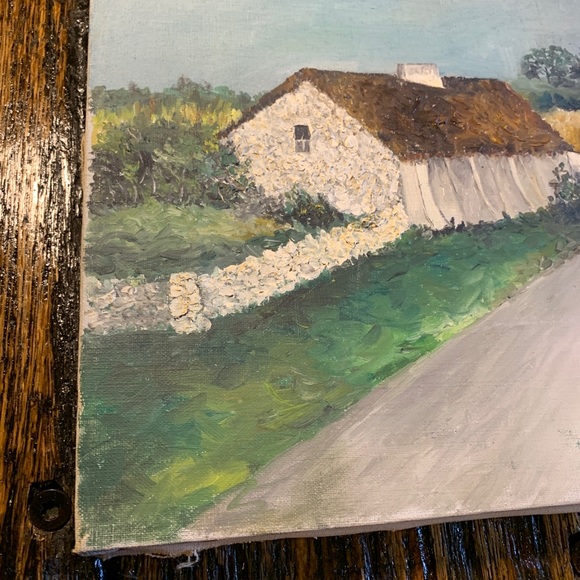 Wall Decor | Acrylic Cottage Cotswold Painting Landscape Cute | Poshmark